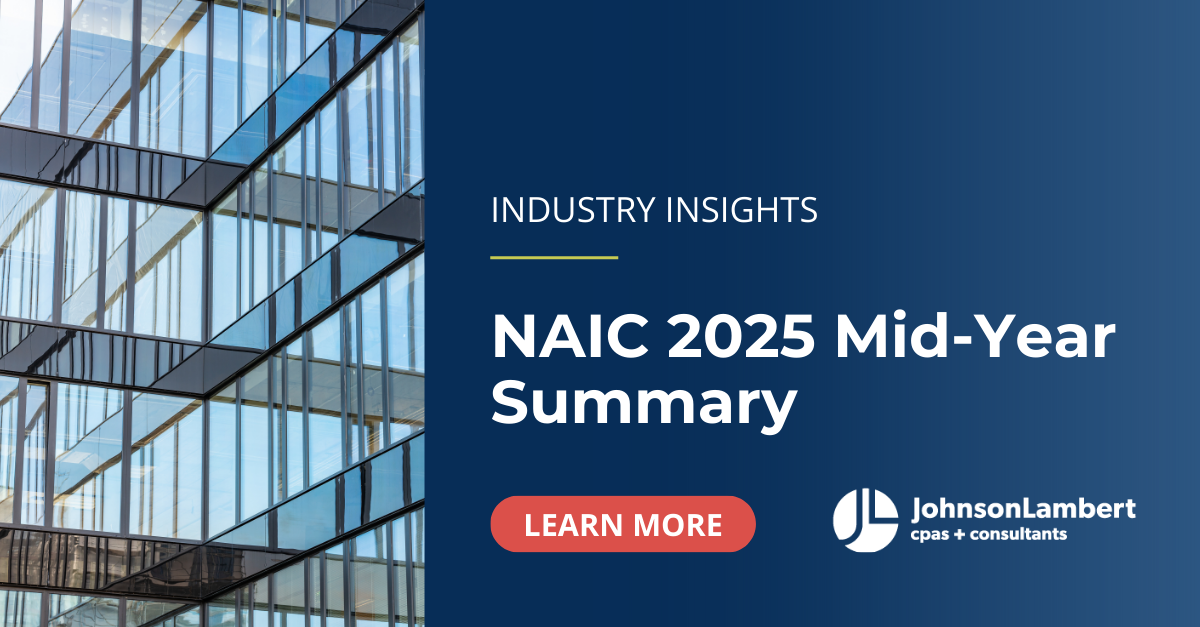NAIC Spring and Summer Meetings Summary | Johnson Lambert